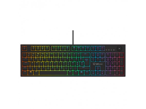 Tipkovnica UVI USB gaming UVI Gear Pride V2 SLO mehanska RGB (UVIPRIDEV2)